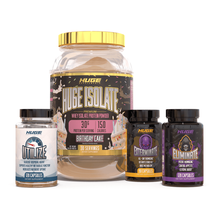 Huge Cutting Stack - Fat Loss & Muscle Preservation Bundle