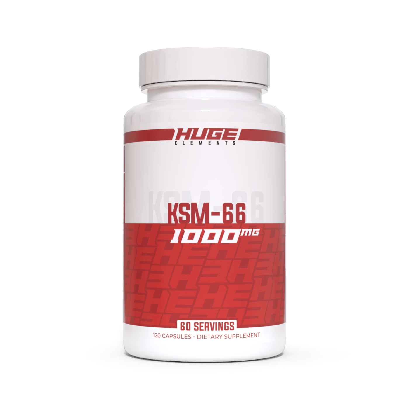 KSM-66 Ashwagandha Supplement - 1000mg Per Serving (60 Servings)