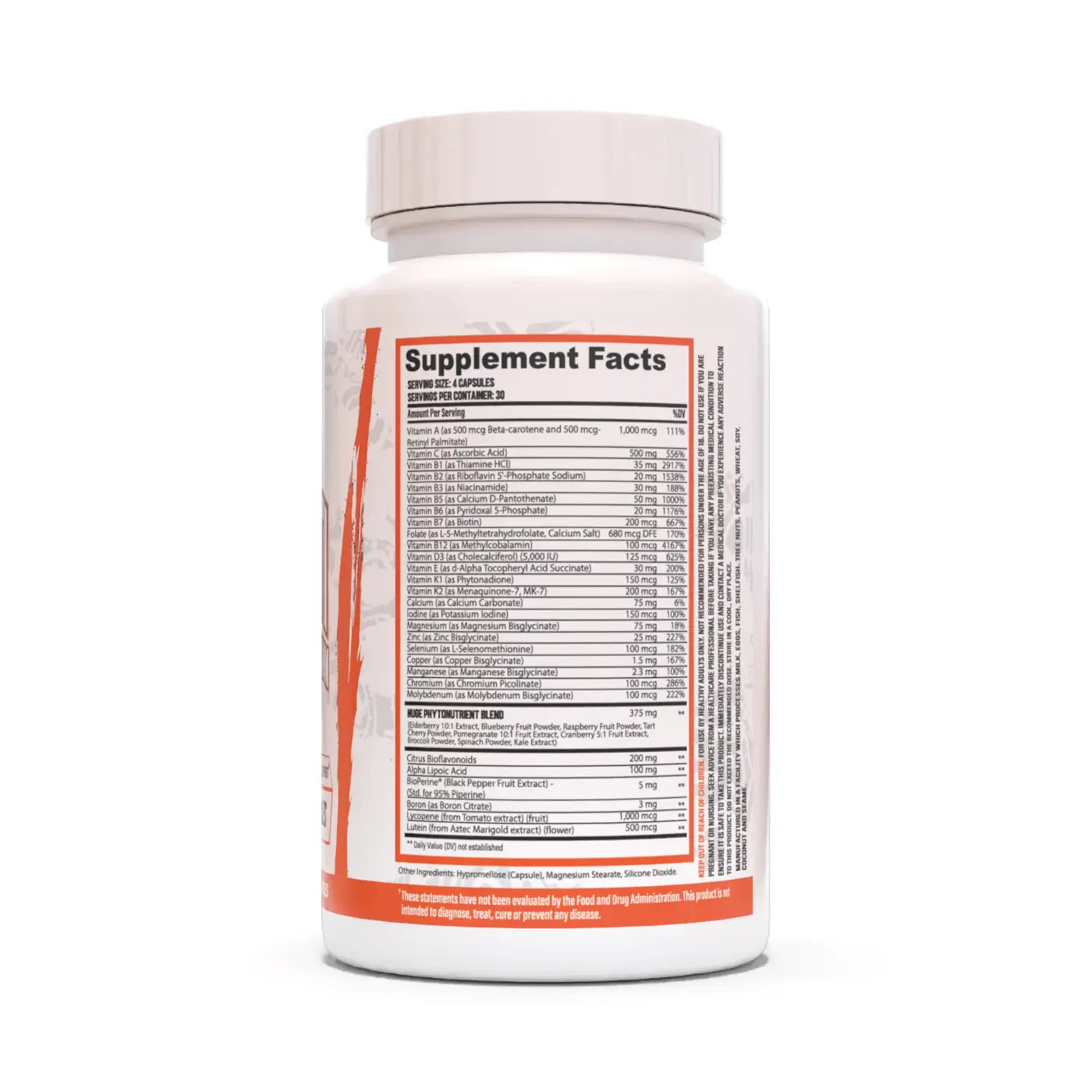 Huge Multi Bodybuilding Multivitamin - Essential Vitamins